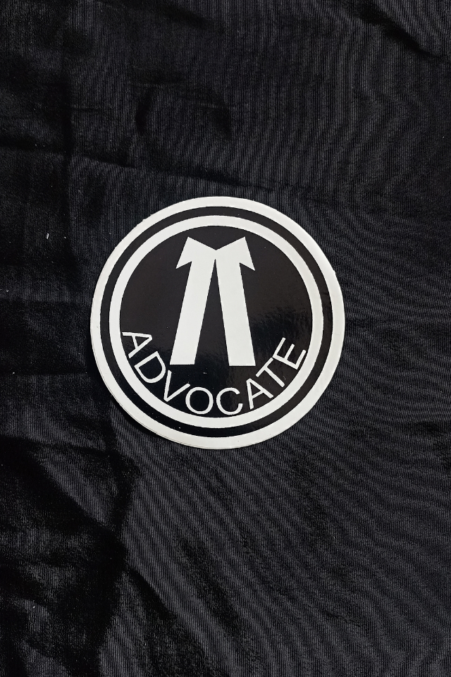 Advocate Sticker
